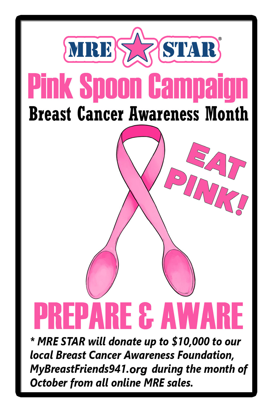 M-018H-PINK – Pink Spoon MRE (Case of 12 with Heaters) – SHIPPING NOW ...
