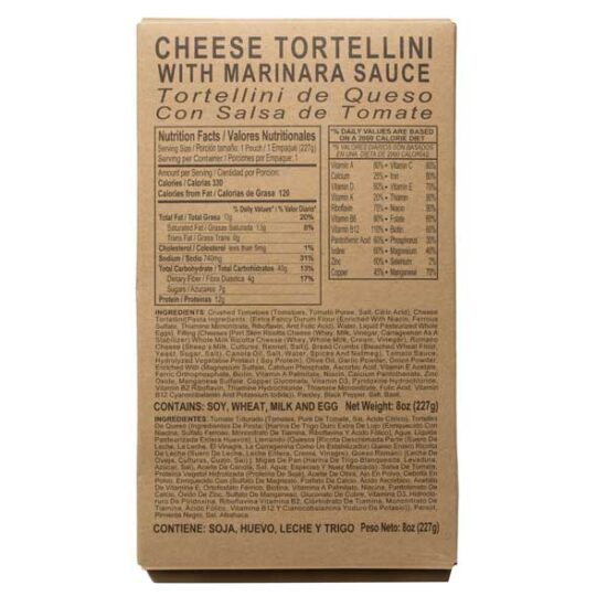 Case of 12 Single Complete MRE Meals – Standard Variety with Heaters (M ...